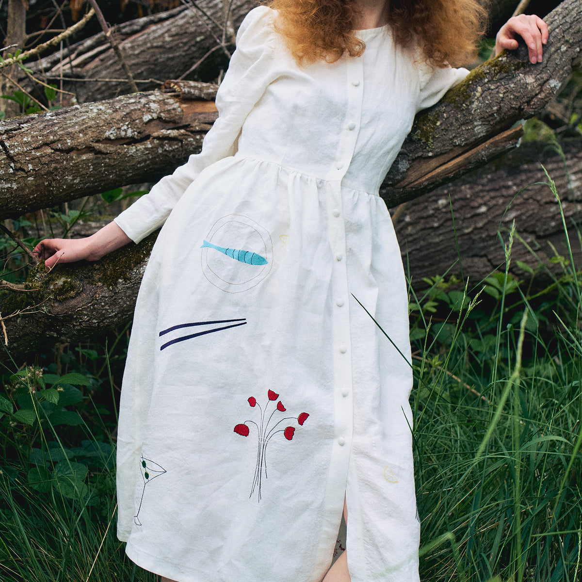 Kate Irish linen dress, limited edition embroidery – Jennifer Slattery ...